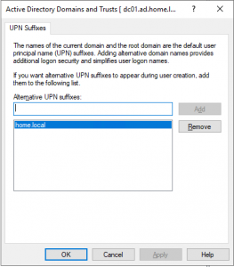 Adding a UPN Suffix to Active Directory | Paul Arquette